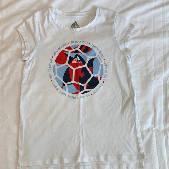 adidas | Shirts & Tops | Adidas Soccer Shirt | Poshmark